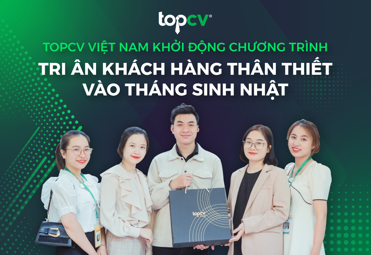 HR Insider 4.0 - TopCV Việt Nam khởi động chương trình tri ân khách ...